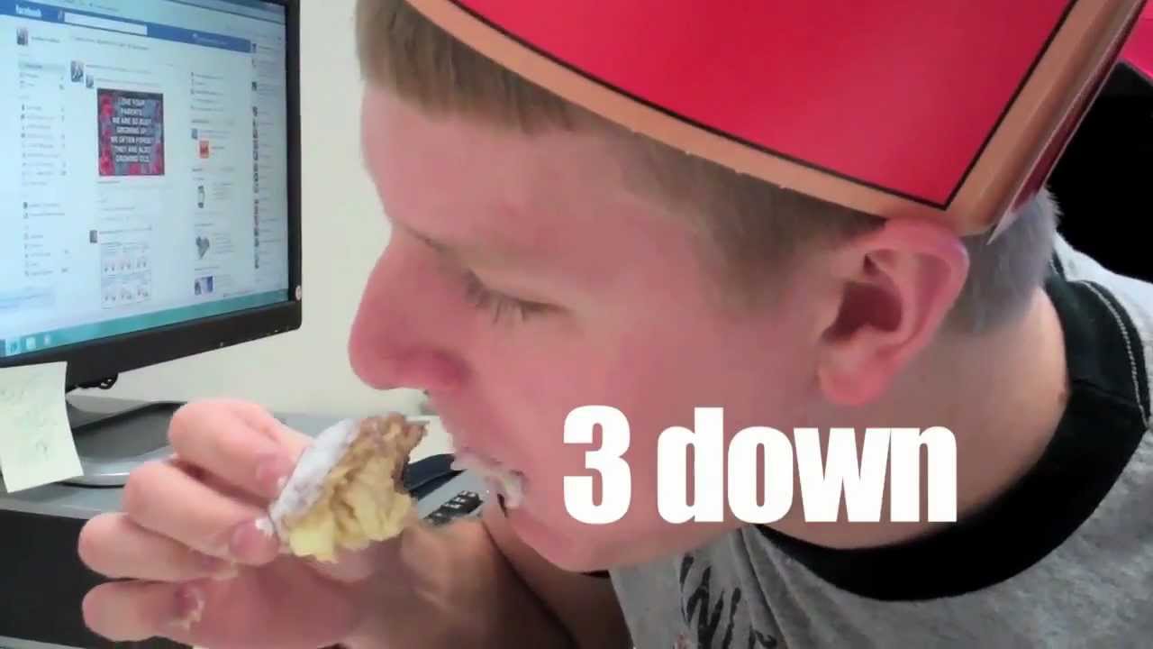 Fat Tuesday Paczki Challenge - YouTube