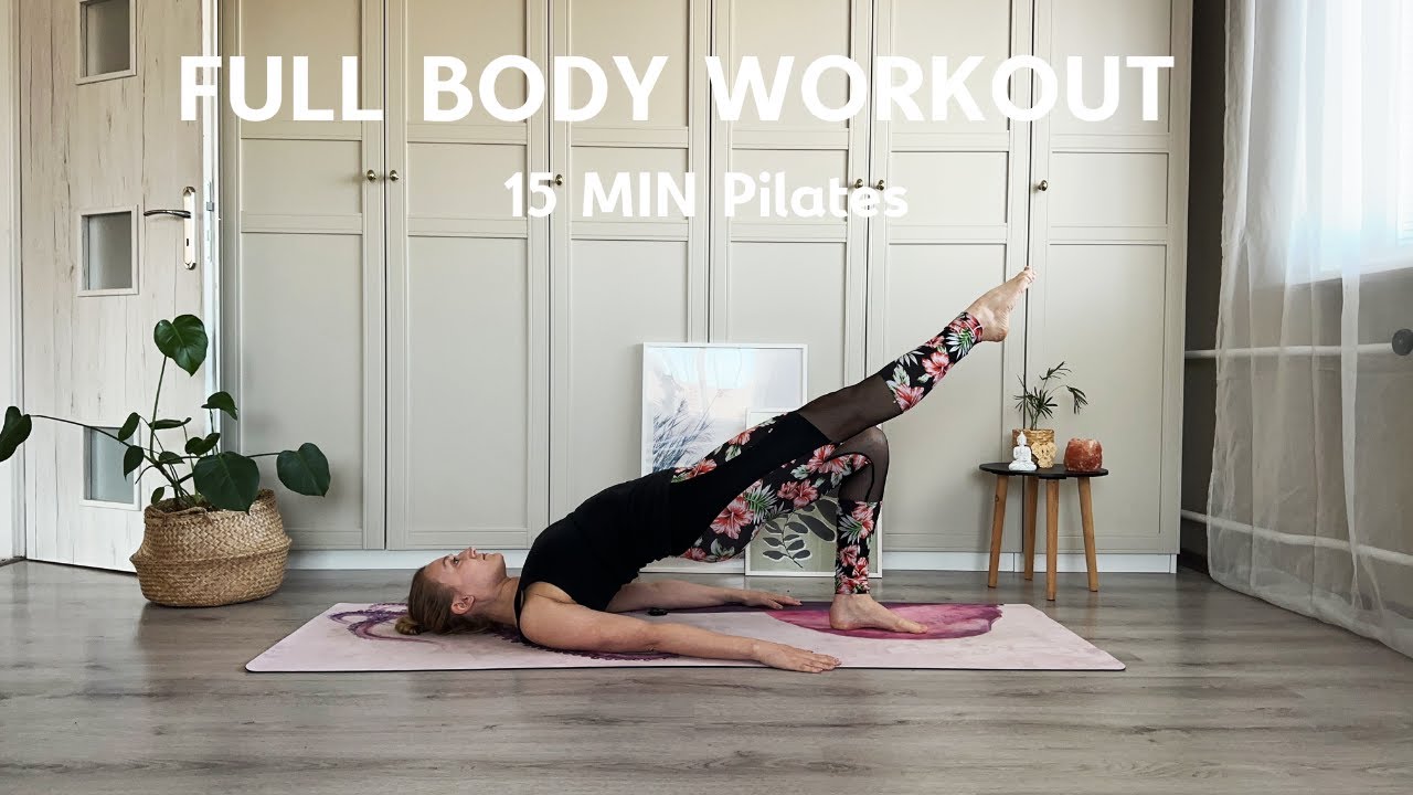 15 MIN | PILATES - Full Body Workout (EN) - YouTube