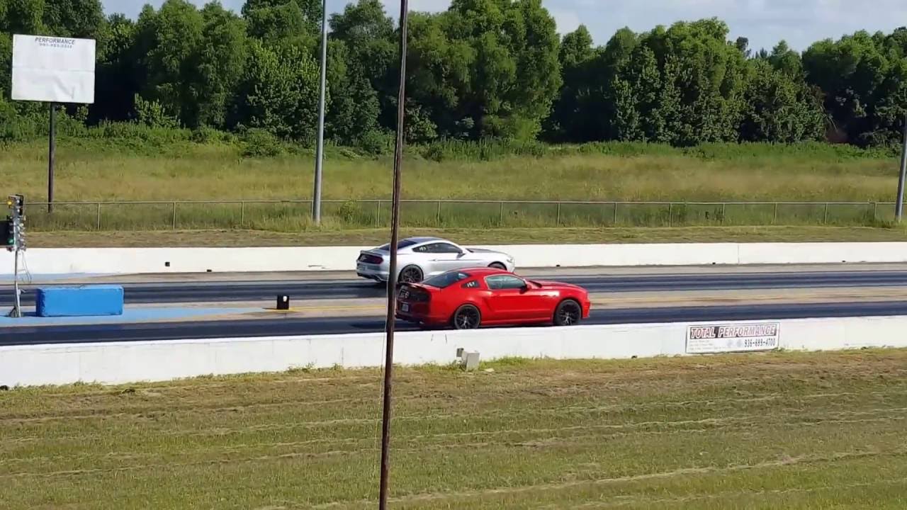 '14 Mustang GT vs '16 Mustang GT Pine Valley Raceway time trials 7/9 ...