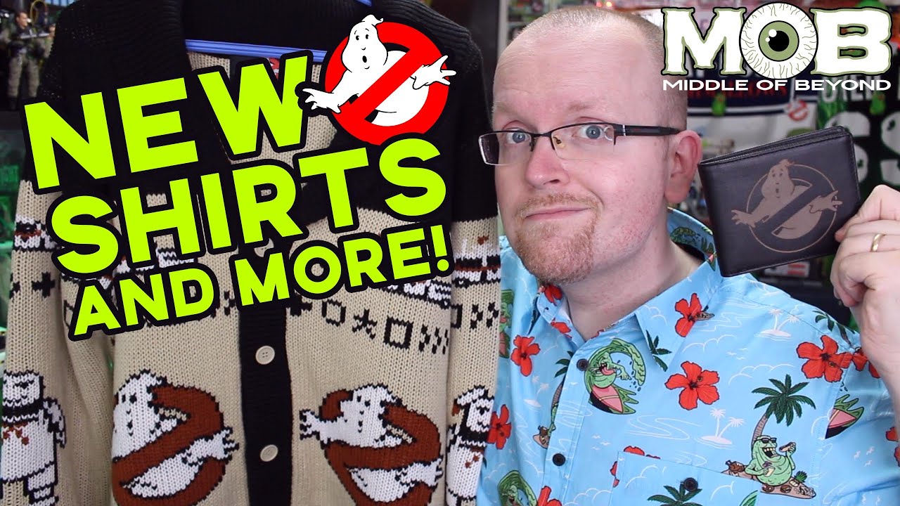 New Ghostbusters shirts, cardigan, and wallet from Middle of Beyond ...