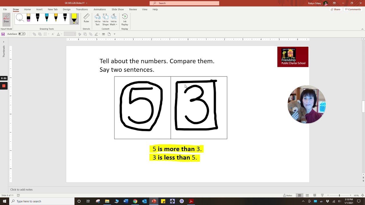Grade K, Module 3, Lesson 28 (Friendship Public Charter School) - YouTube