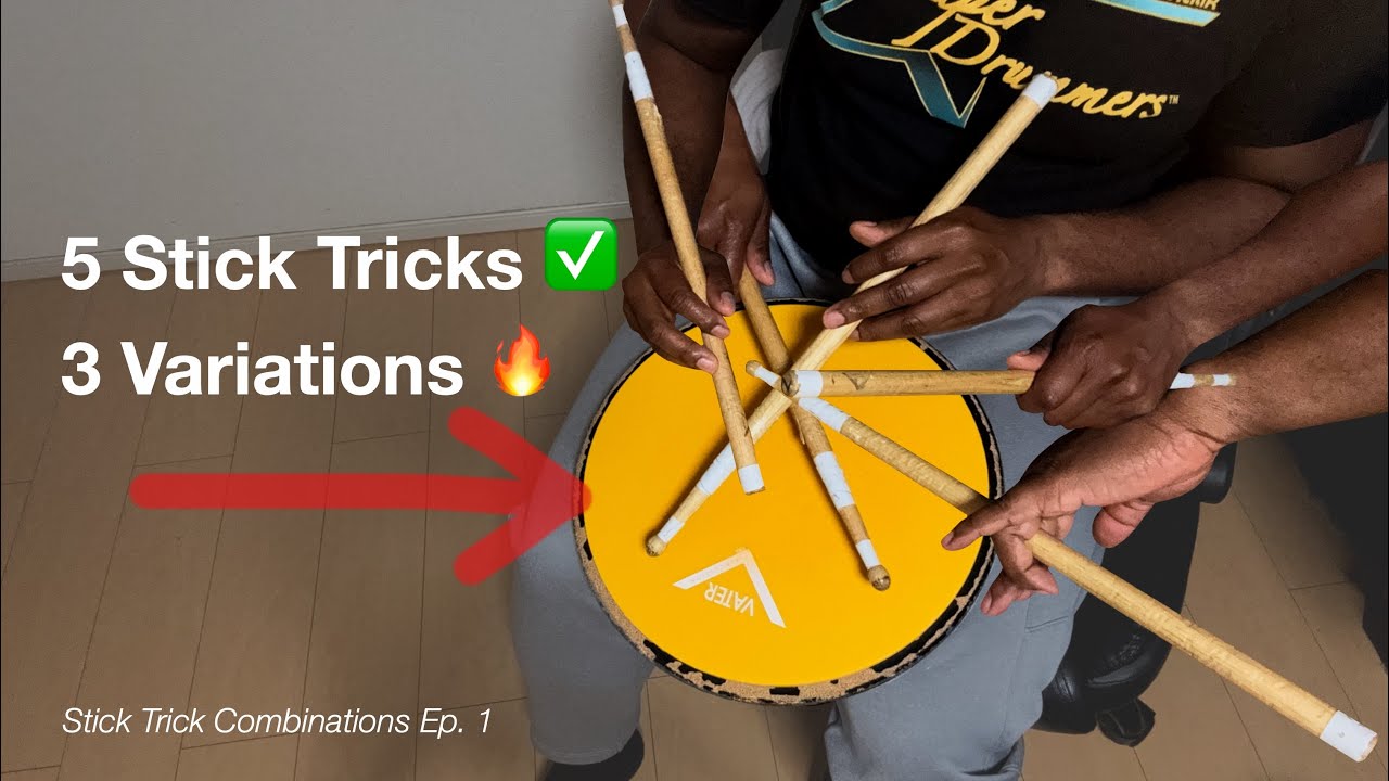 Drum Like a BEAST With These 5 Stick Trick Combinations - YouTube