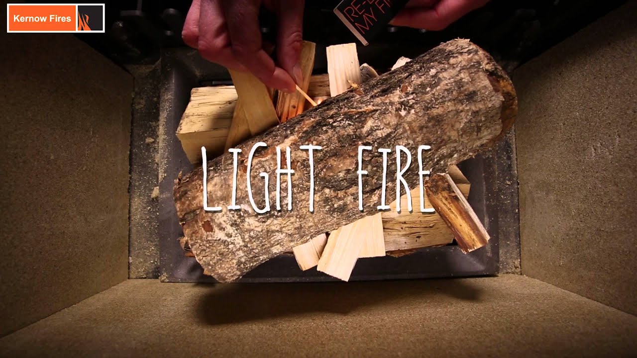 HOW TO LIGHT A CLEARVIEW FIRE - 60 SECOND GUIDE - KERNOW FIRES - YouTube