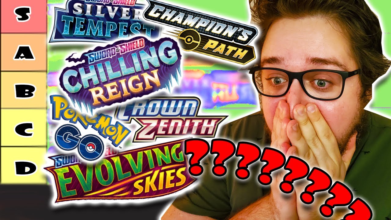 We Ranked Every Pokemon Card Set! [Sword & Shield Era Tier List] - YouTube