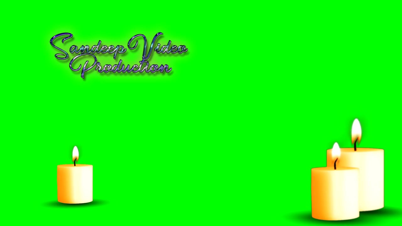 Beautiful Green Screen Candle !! Beautiful Candle !! Green Screen ...
