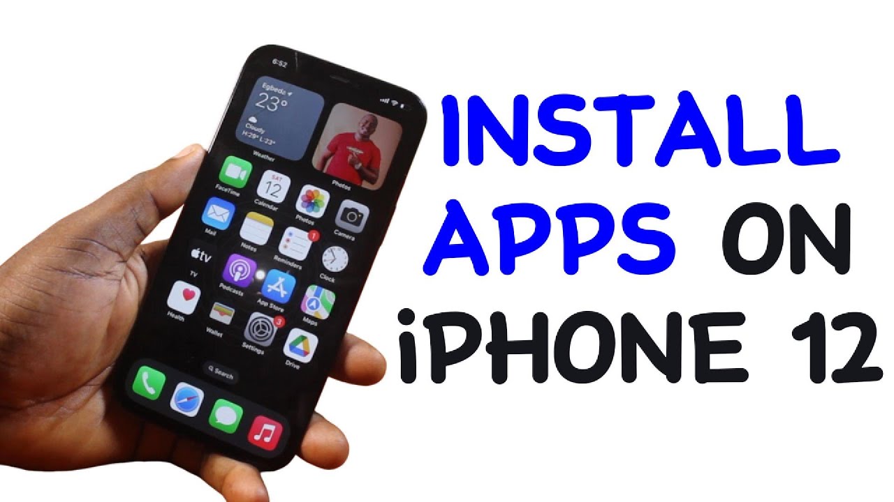 How to Install Apps on iPhone 12 - YouTube