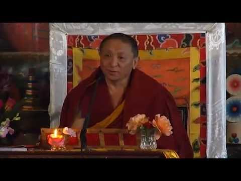 Chokyi Nyima Rinpoche - Studying the Dharma reduces disturbing emotions ...