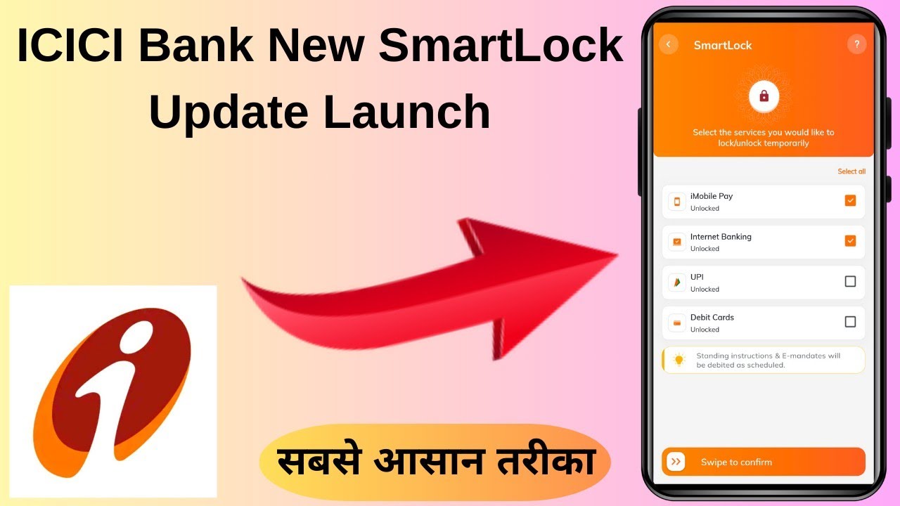 ICICI Bank New SmartLock Update Launch - YouTube