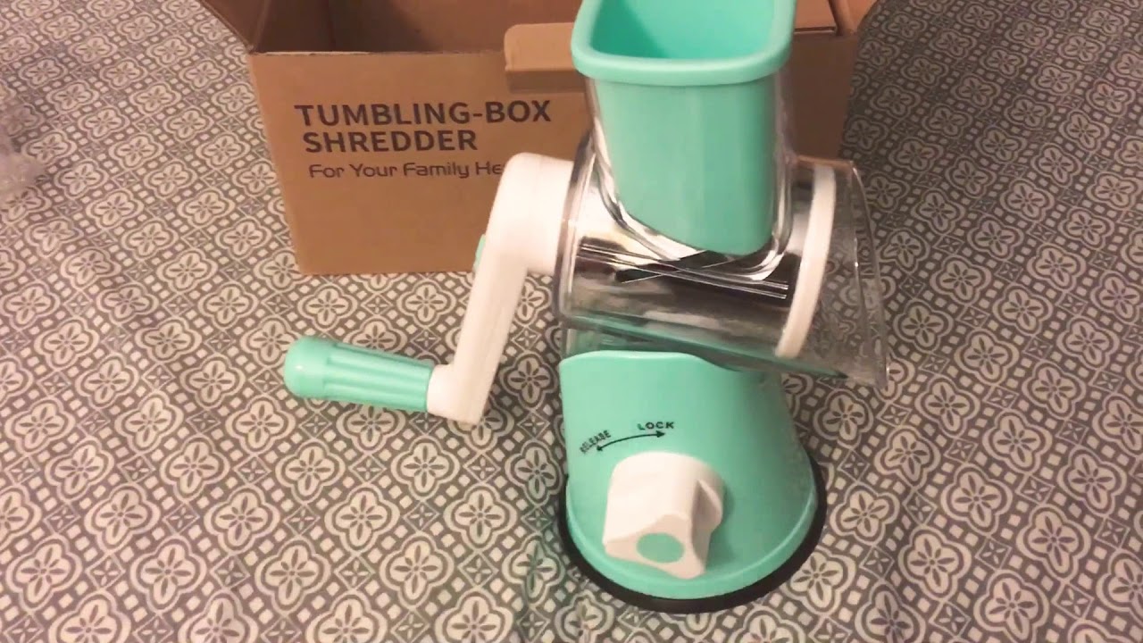 Tumbling box shredder review - YouTube