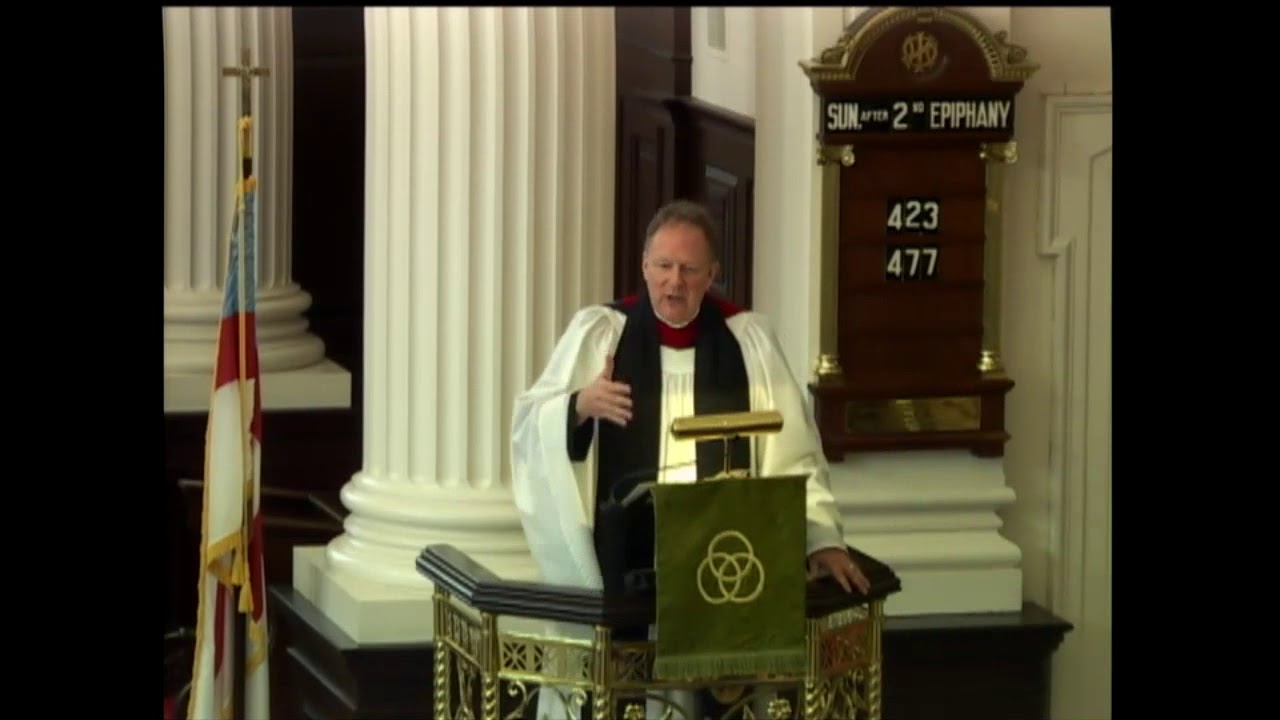 The Rev. Dr. John McCard preaches on January 14 at St. James's in ...