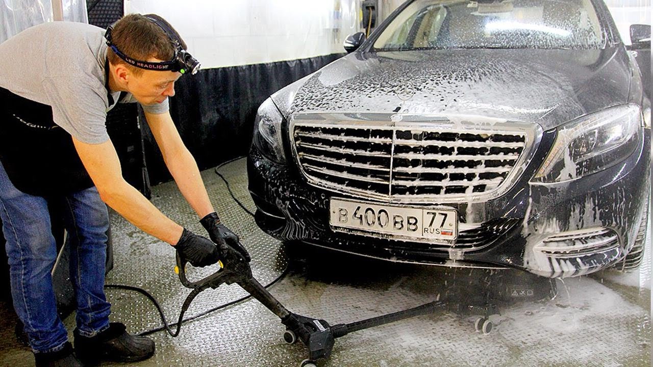 The EVIL car WASH in 3 minutes! Detailing! - YouTube