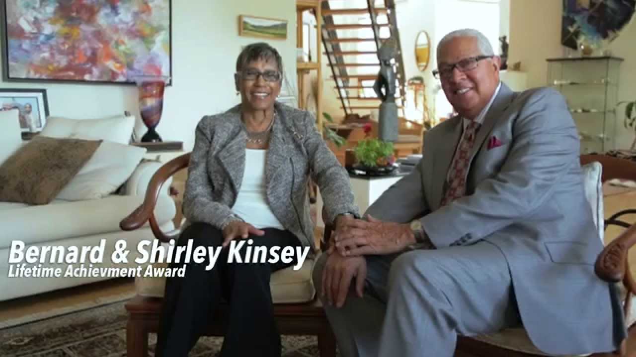Bernard & Shirley Kinsey - 2015 Lifetime Achievement Honorees - YouTube
