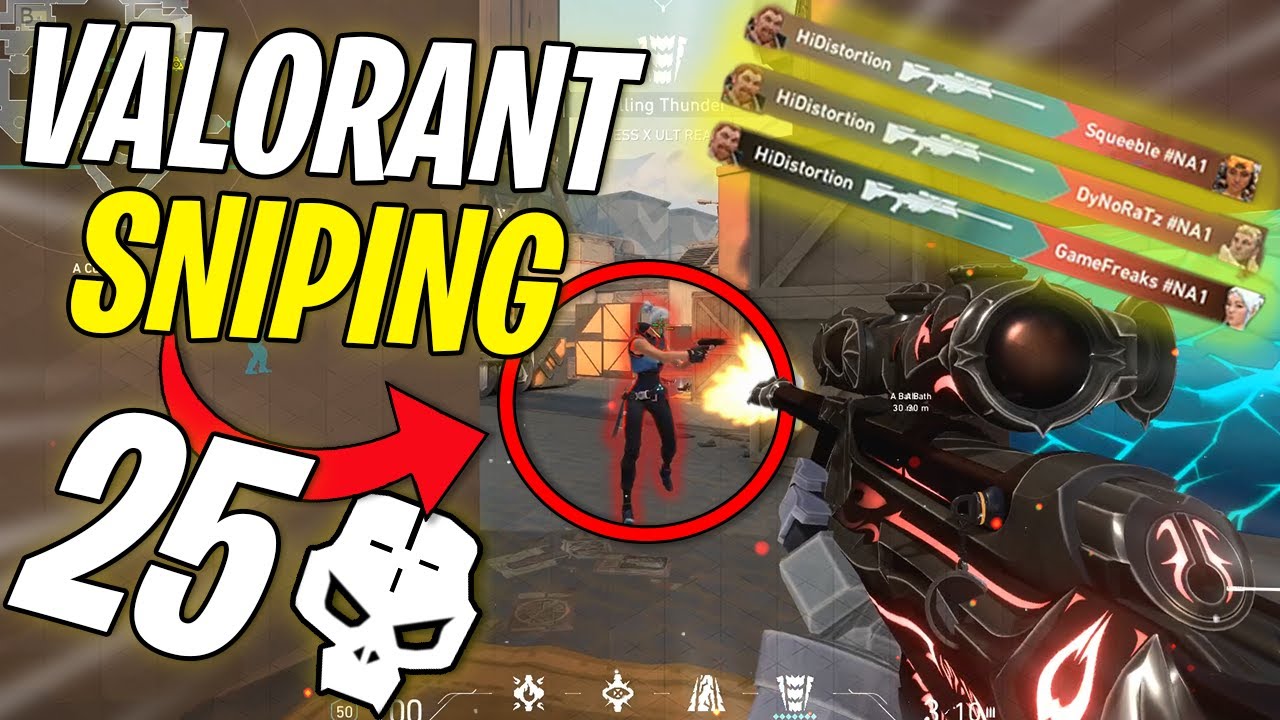 SNIPING WITH THE OPERATOR (AWP) ON VALORANT - YouTube