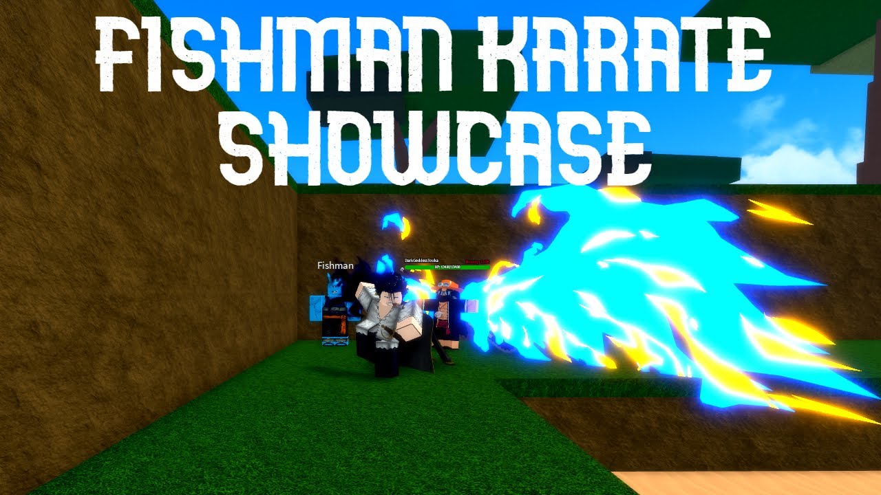 Fishman Karate Showcase | Project: One Piece | Roblox - YouTube