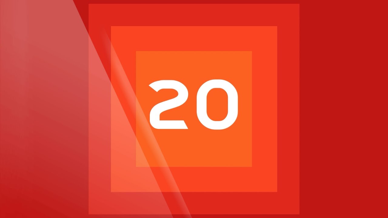 Minimalistc reveal counting 0-30 orange | Copyright FREE Counting ...