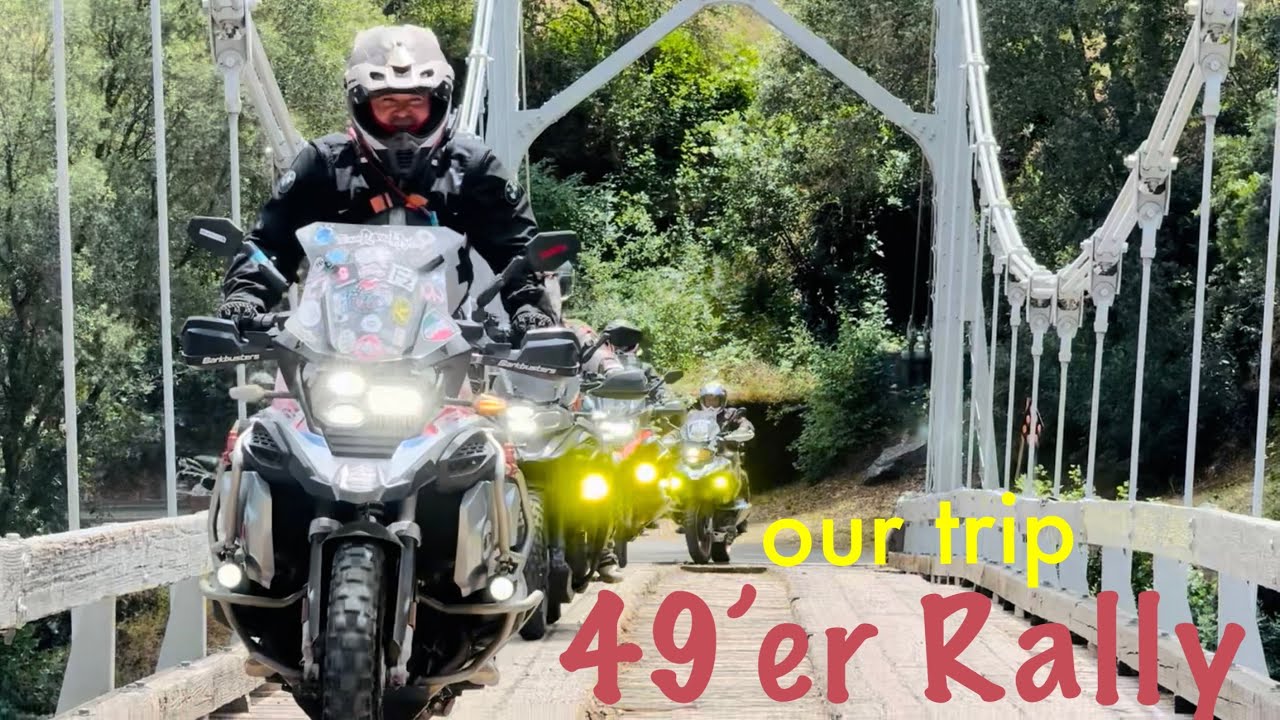 49'er Rally | our Motorcycle Road Trip to the 49'er Rally - YouTube