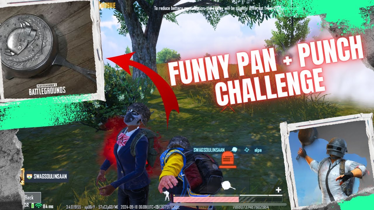 Epic PAN Challenge in PUBG & BGMI 3.4 - Hilarious Moment - YouTube