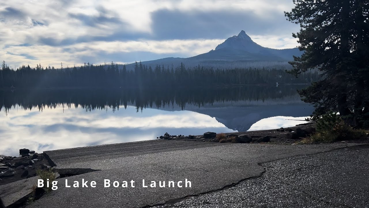 (4K UHD) BOAT RAMP @ Big Lake Campground! | Mount Washington Views ...