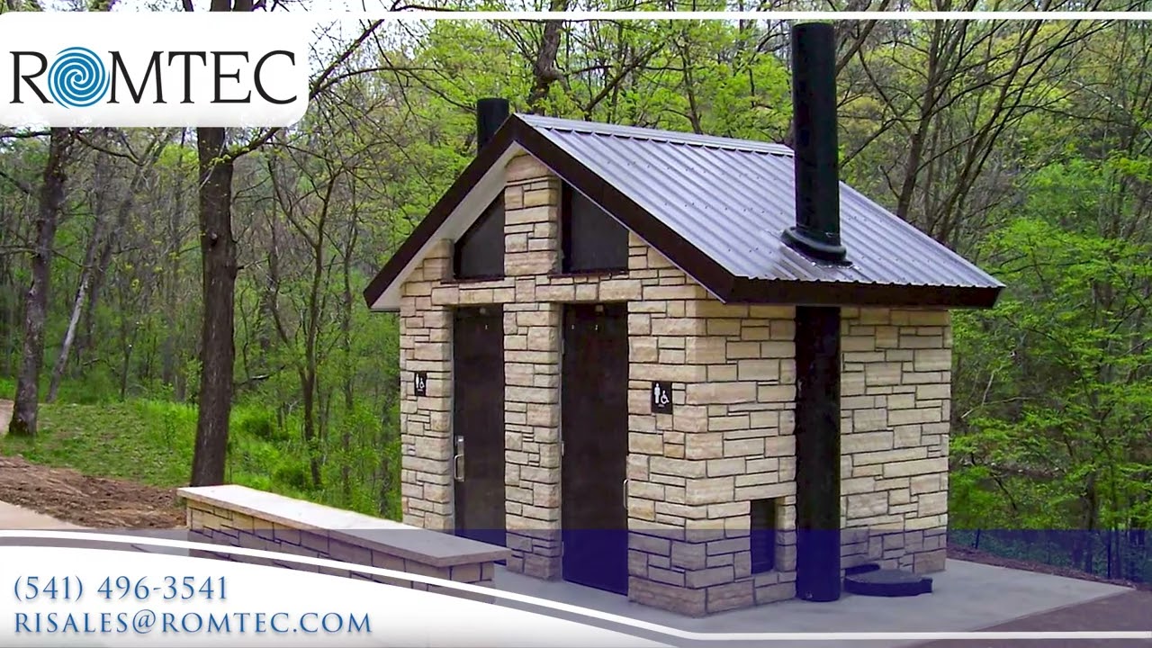 Vault Toilet Restrooms | Custom Designs & High Quality - YouTube