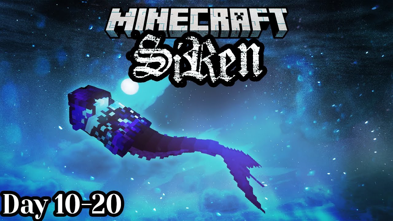 Deep Sea Dreamer 🪼 Minecraft Siren 100 Days Let's Play Day 20 - YouTube