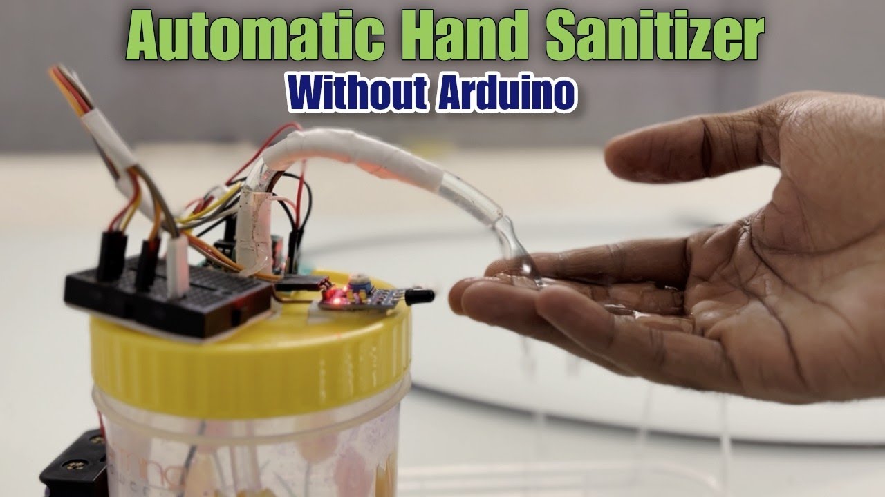 Touch-Free Guardian: Automatic Hand Sanitizer Dispenser | Robo Army ...