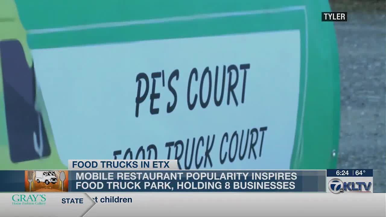 Tyler food truck boom leads to dedicated park on Front Street - YouTube