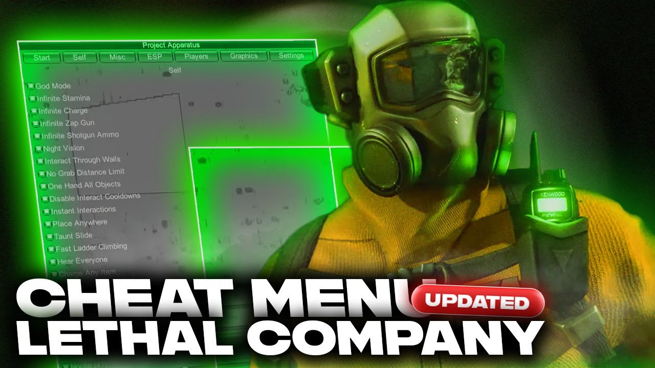 *NEW* Lethal Company - Updated Cheat Menu | ESP, GodMode, Troll & Other ...