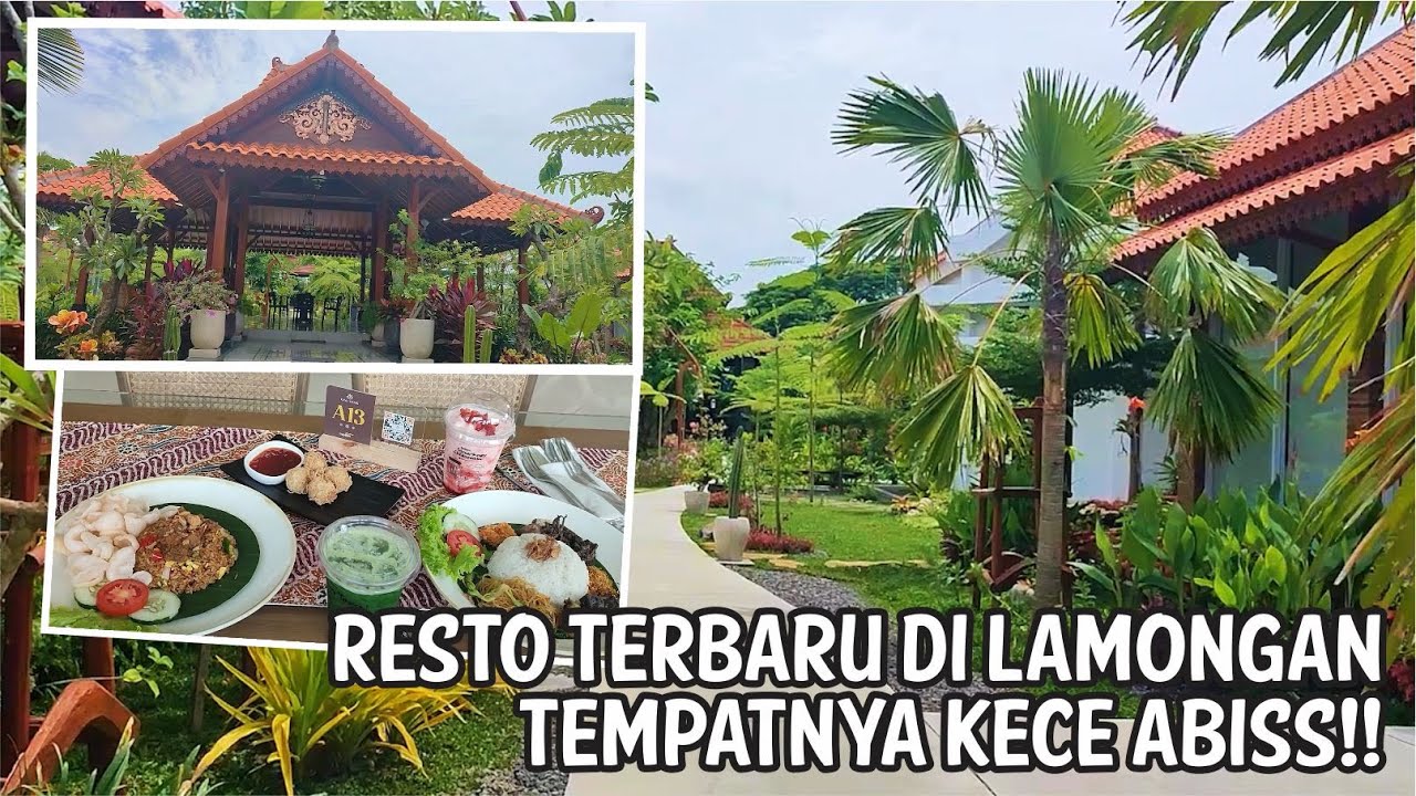 RESTO KONSEP TRADISIONAL DAN ALAMI - REVIEW RESTO KAYU MANIS LAMONGAN ...