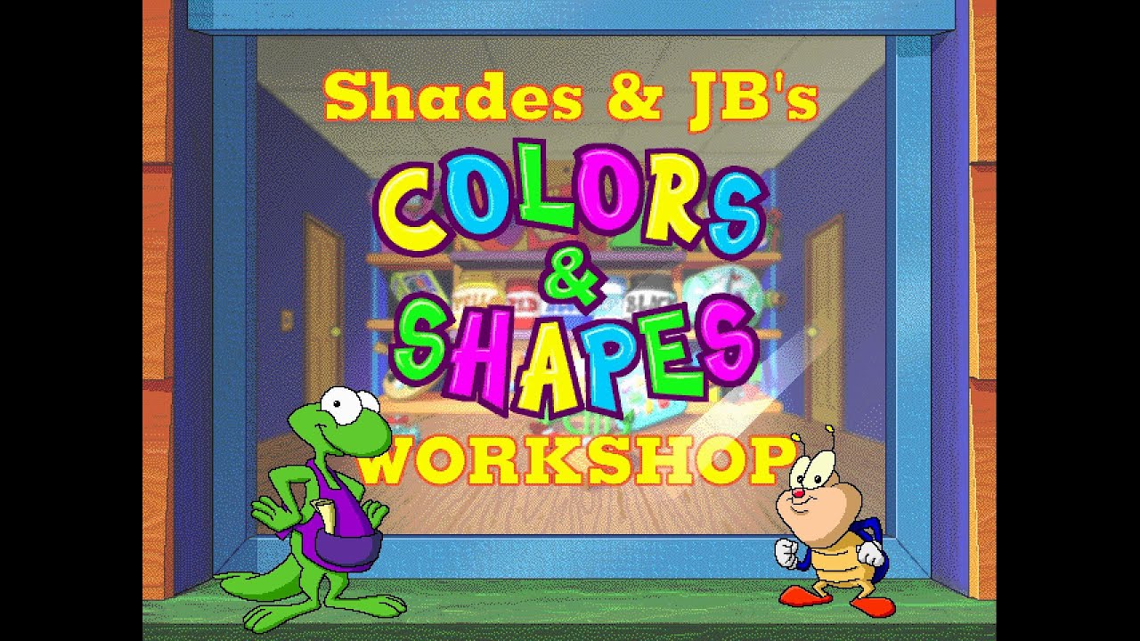 Shades & JB's Colors and Shapes Workshop (1995) [Windows 3.x] | 4K/60 ...