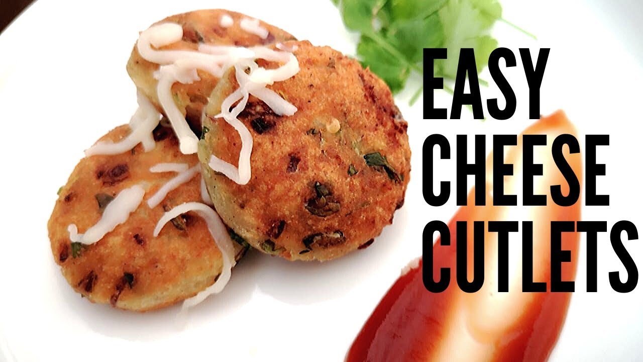 Cutlet recipe | Easy cheese cutlet recipe | Cheese cutlets | Evening ...