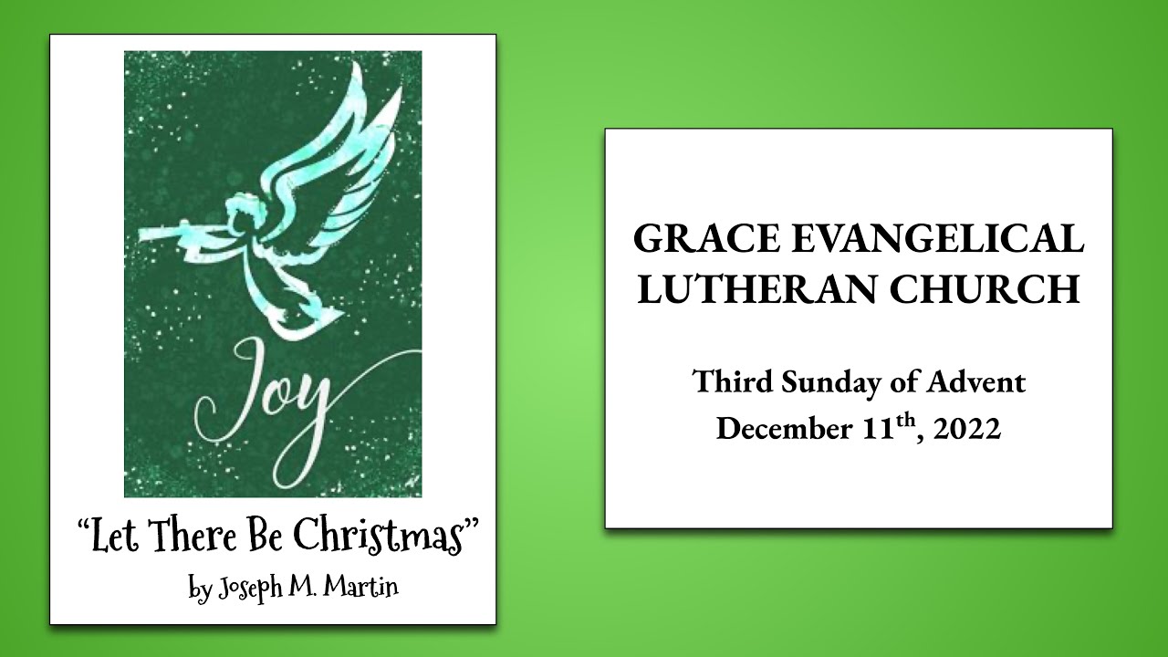 Advent 3A December 11, 2022 - YouTube