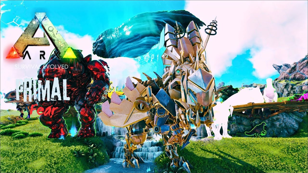 1. SKYNET SAVAŞI | ARK SURVIVAL EVOLVED | PRIMAL FEAR | S1/B28 | FİNAL ...