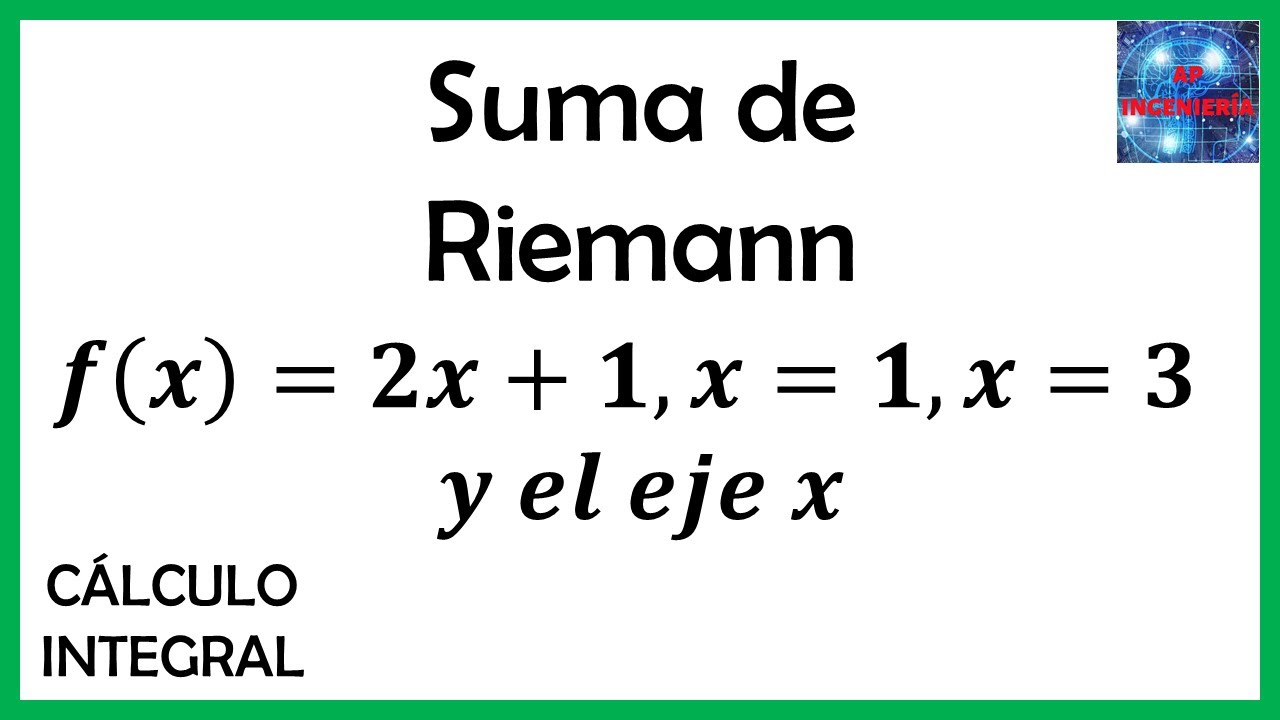 Cálculo Integral | Sumas de Riemann 1 - YouTube