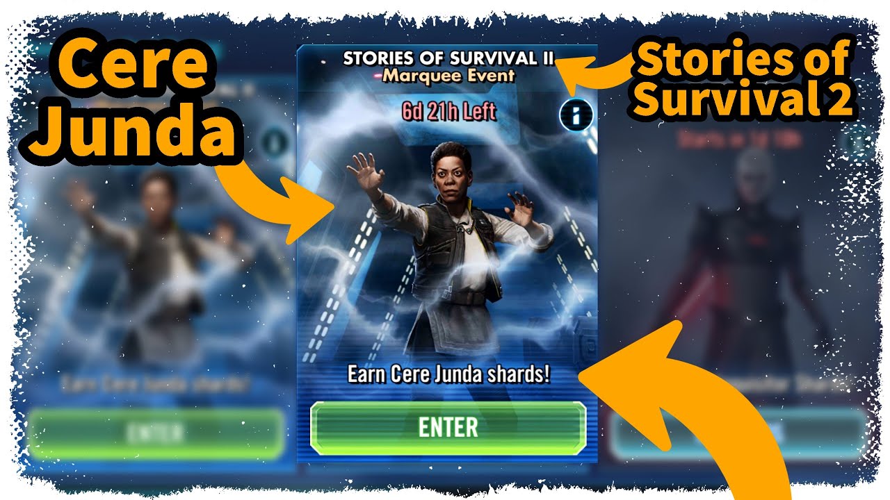 Cere Junda - Marquee Event - SWGoH - YouTube