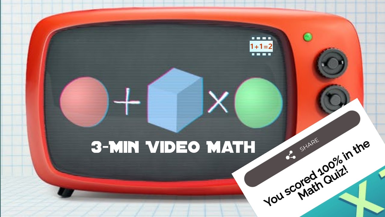 Answers of 3 Min Video Math Quiz - YouTube