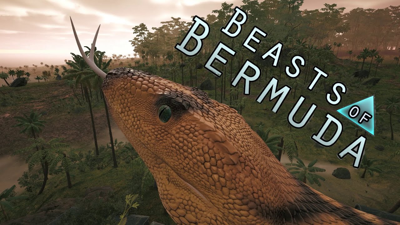 Semi Aquatic Palaeophis Shenanigans (Giant Snake) Beasts of Bermuda ...