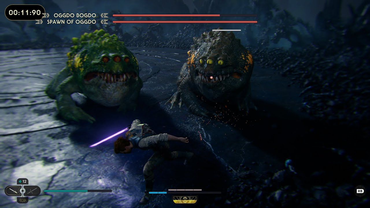 Star Wars Jedi: Survivor - Oggdo Bogdo & Spawn of Oggdo Boss Battle ...