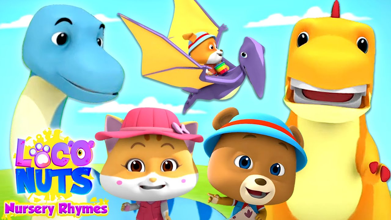 Dinosaur Song | Dino Song | Kids Songs & Cartoon Videos for Babies ...