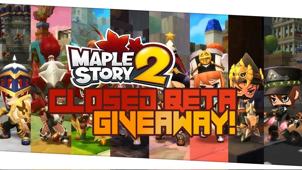 How To Play MapleStory 2 - MapleStory 2 Closed Beta Key Giveaway! - YouTube