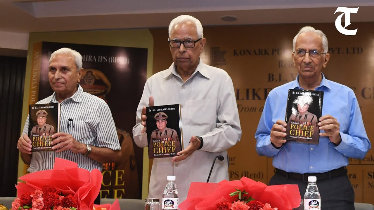 ‘An Unlikely Police Chief’ — by ex-DGP BL Vohra released by former JK ...