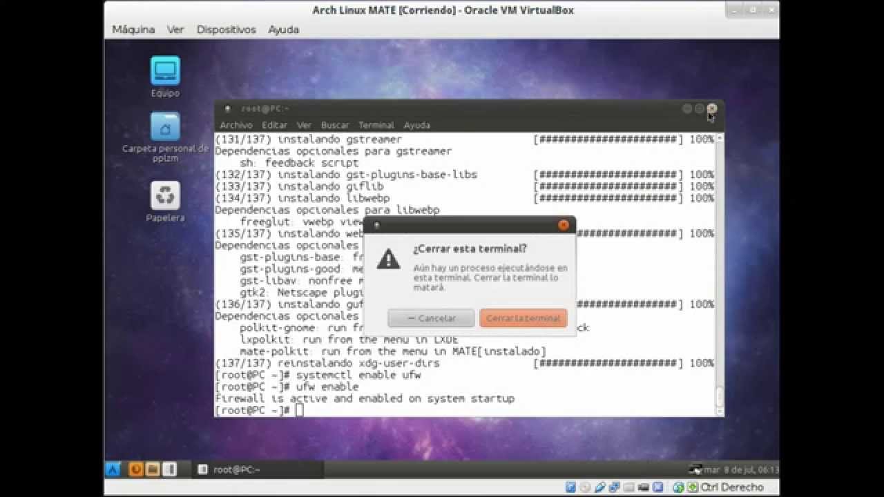 Instalar Arch Linux MATE - Installing Arch Linux MATE - YouTube