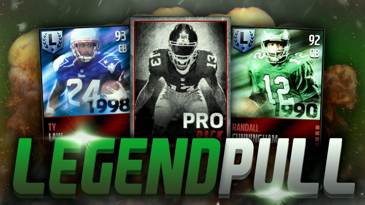 LEGEND PRO PACK PULL! MADDEN MOBILE! - Madden Mobile 16 - YouTube