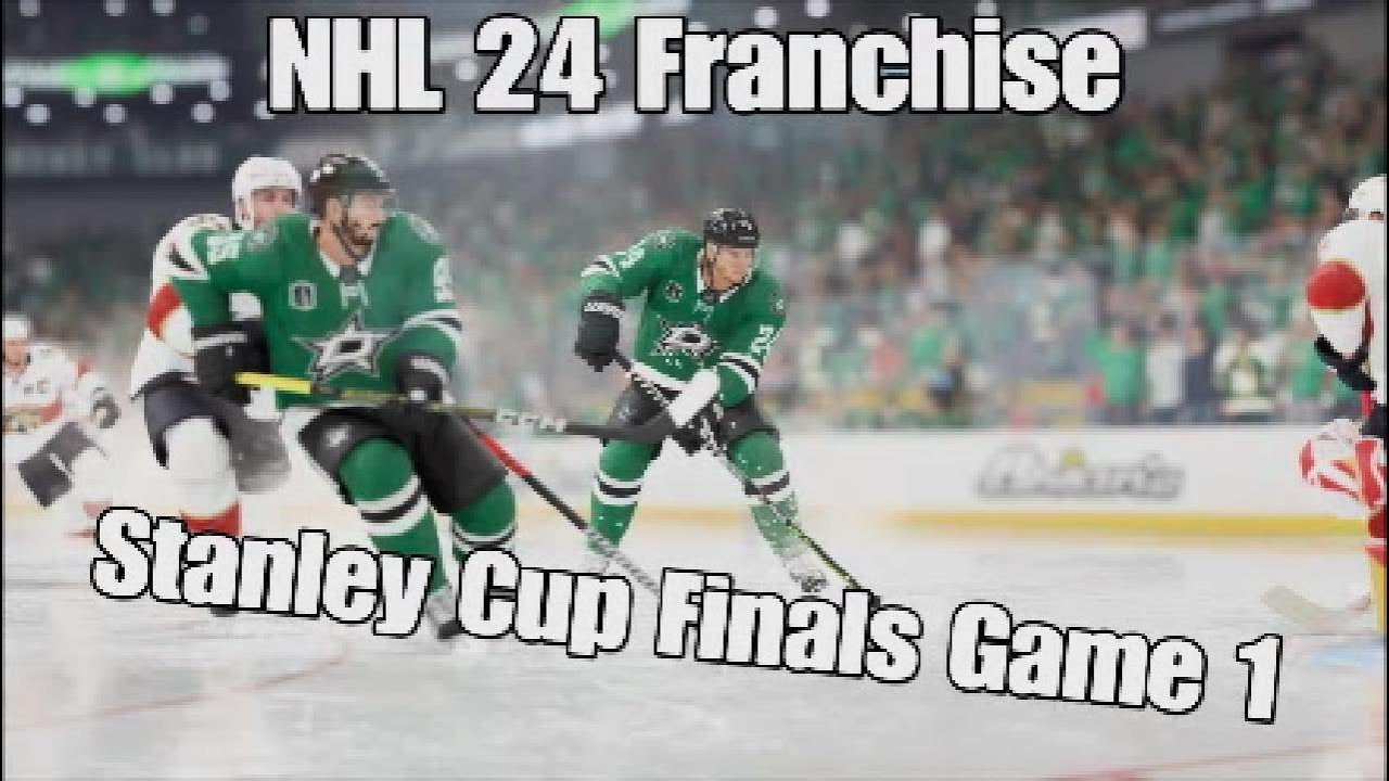 NHL 24 Franchise Mode | Stanley Cup Finals Game 1, We Got FLORIDA ...