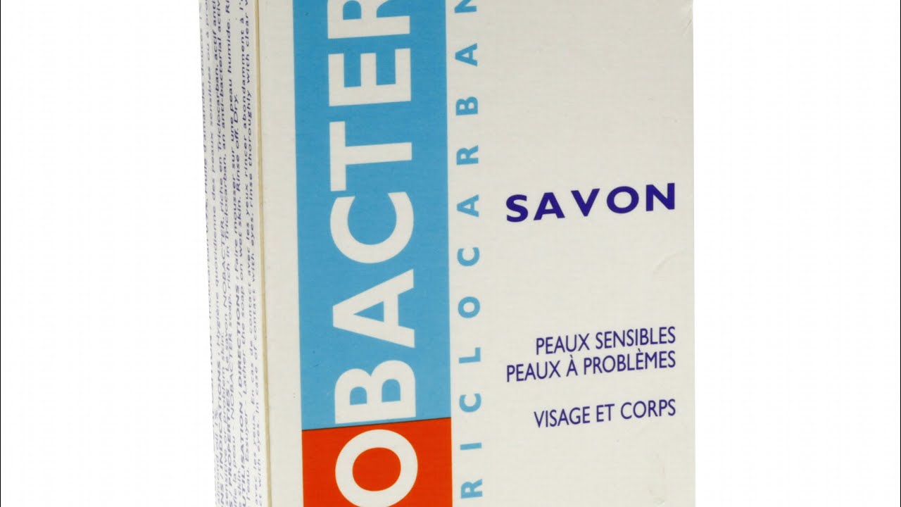 Nobacter savon pour vos peaux acneiques - YouTube