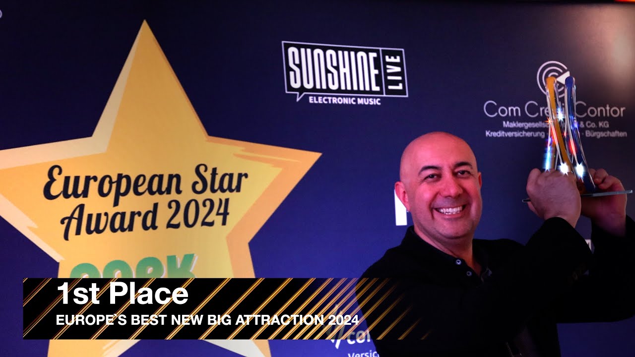 European Star Award 2024 Winner Best Big New Attraction - YouTube