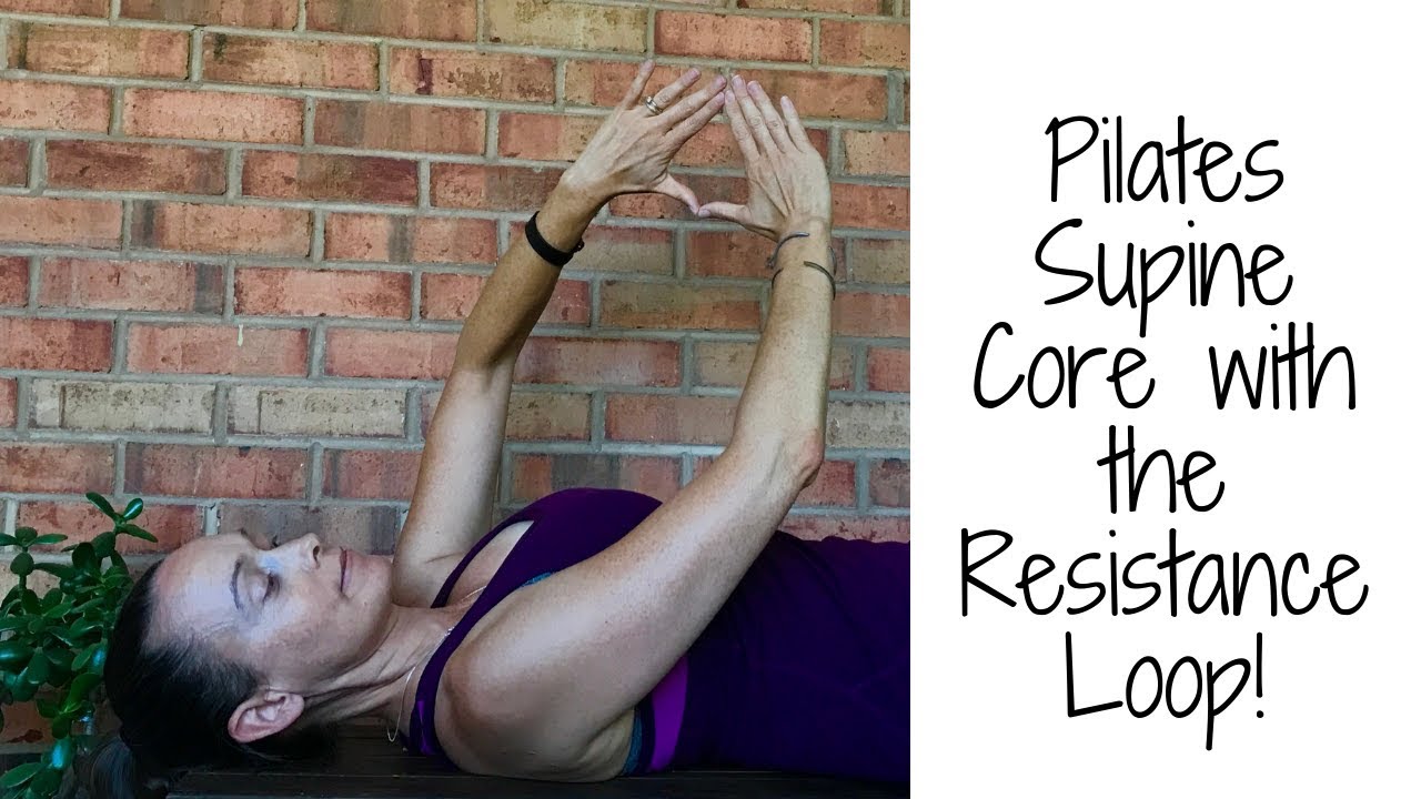 Pilates Supine Core with the Loop - YouTube