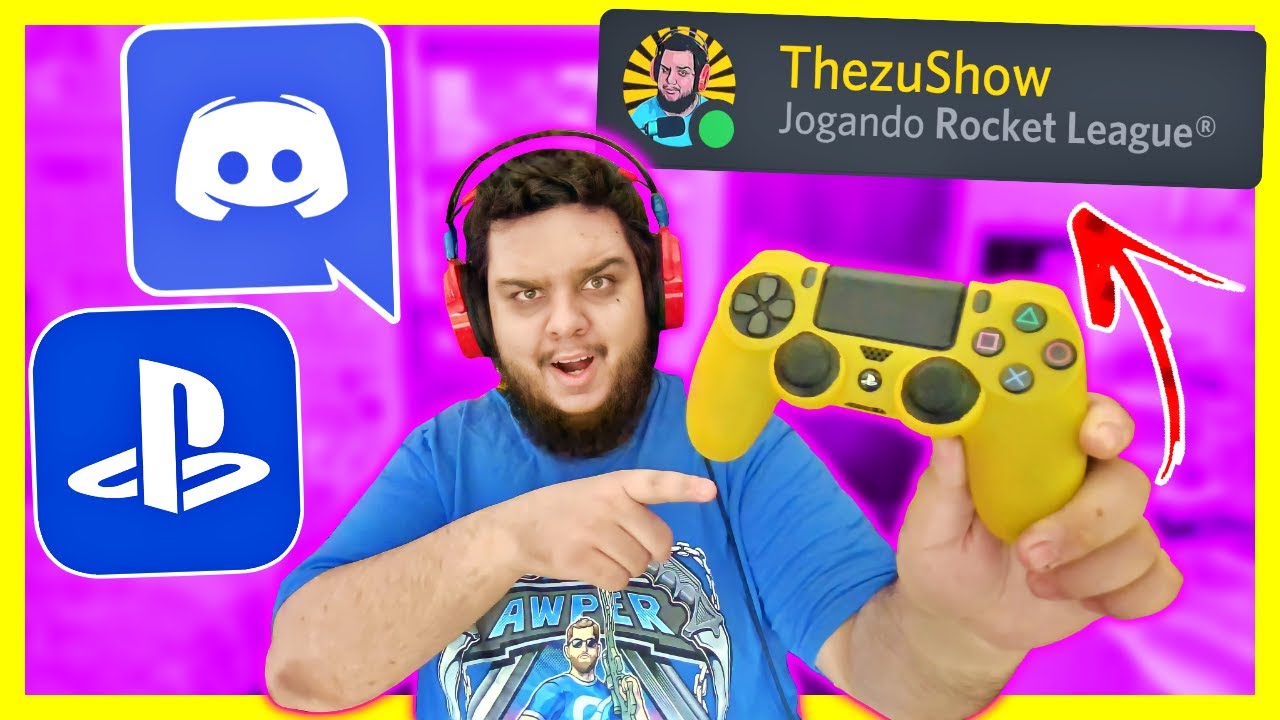 JOGO do PS4 e PS5 no STATUS do DISCORD! (Maneira Simples) - YouTube