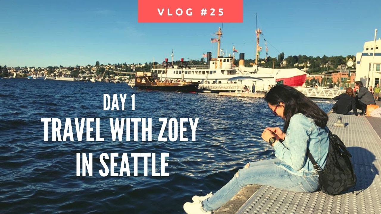 Vlog #25 - Travel with Zoey in Seattle (Part 1) - YouTube
