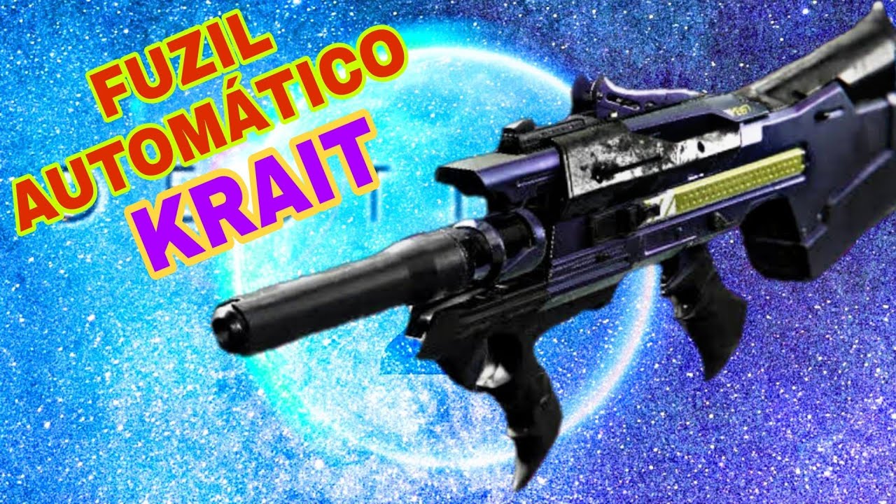Destiny 2: Fuzil Automático - KRAIT o melhor automático - YouTube