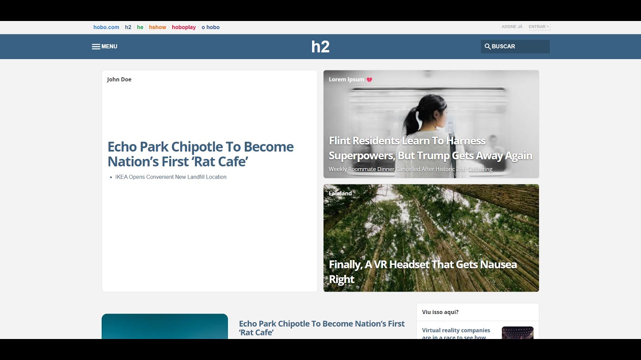Music 'n' Code: Programando uma Home Page no estilo G1 - No Talk [HTML+CSS] - YouTube